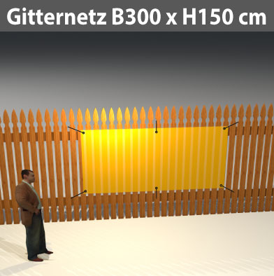 Gitternetzplane mesh 1.8 Format bis B300 x H150 | Preise für ...